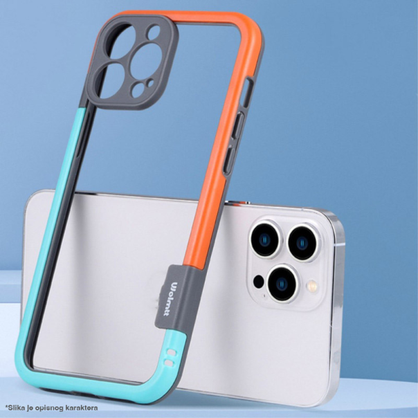 Maska za iPhone Air Wolmtt bumper bela