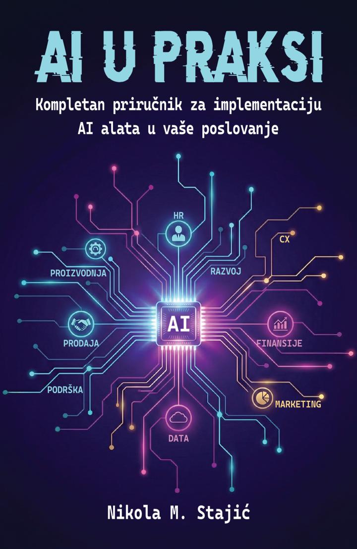 AI U PRAKSI: KOMPLETAN PRIRUČNIK ZA IMPLEMENTACIJU AI ALATA U VAŠE POSLOVANJE