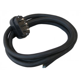 KABL GGJ 5X2.5mm/3m SA VILJUSKOM crni C0739M