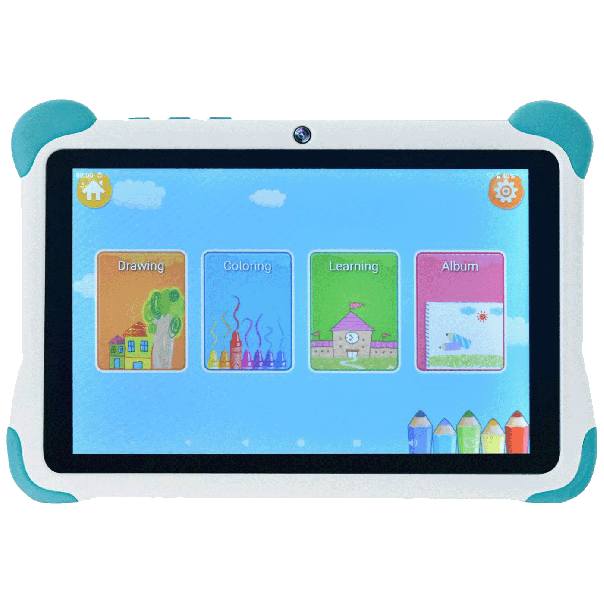 MeanIT Tablet 8", Android 14 Go, 3GB / 32GB, WiFi - K28 Fun Kids