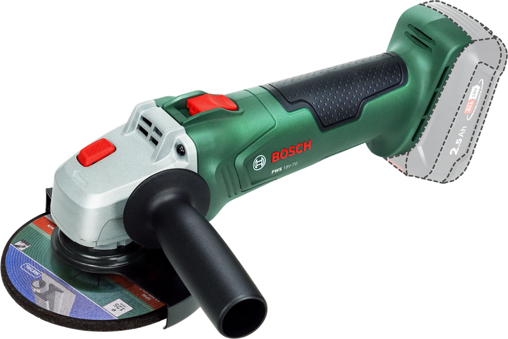 BOSCH Aku ugaona brusilica PWS 18V-70 06033E6001ID: EK000842792
