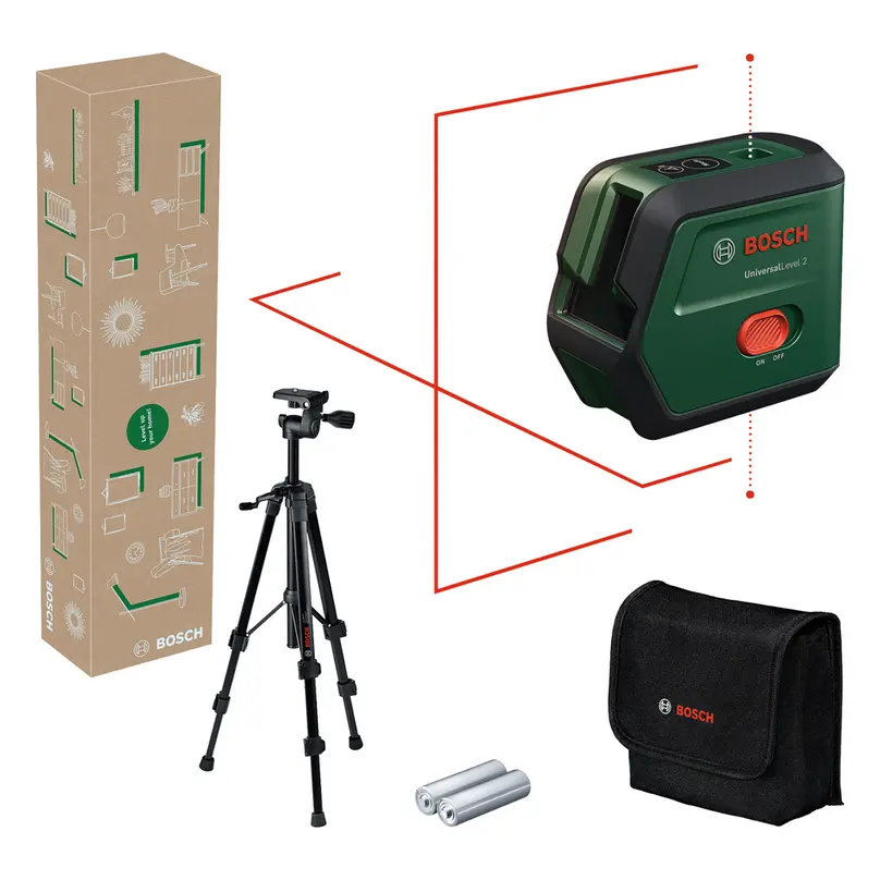 BOSCH Građevinski laser UniversalLevel 2 Set 0603663FZ1ID: EK000843665