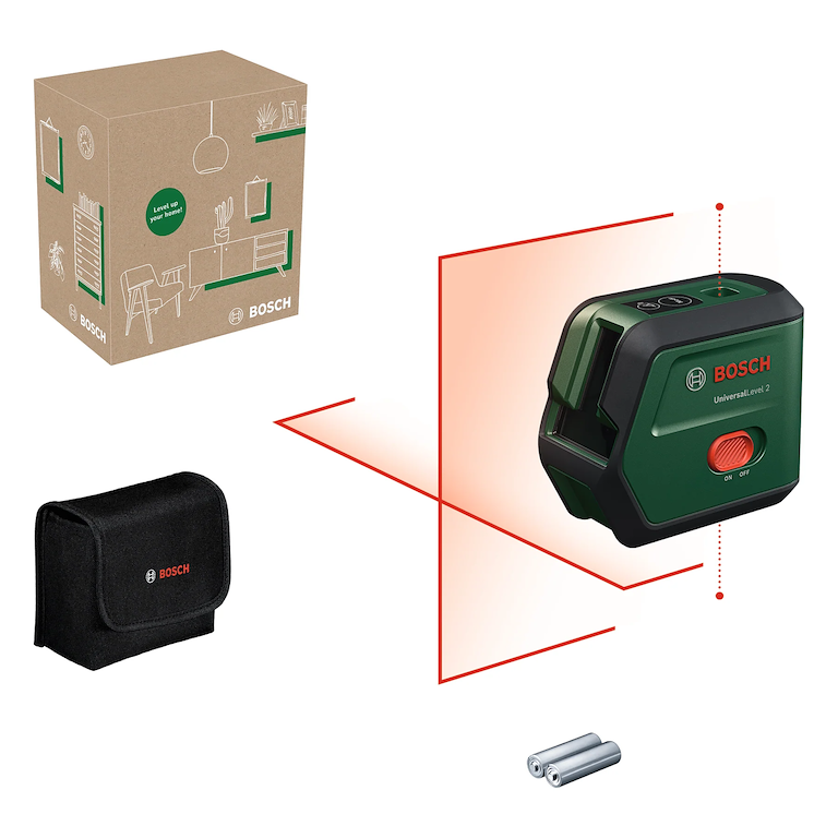 BOSCH Građevinski laser UniversalLevel 2 0603663FZ0ID: EK000843647