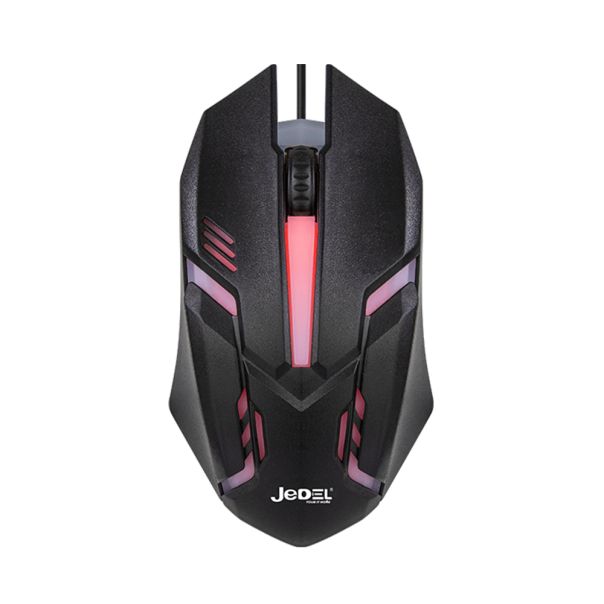 Miš gejmerski LED M66 crni JEDEL