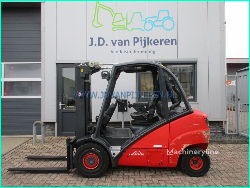 Linde H35D +freelift+sideshift+container dizel viljuškar