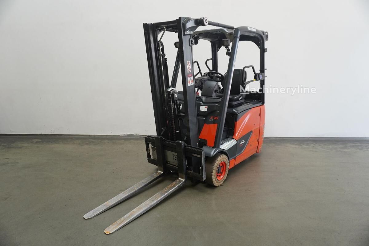 Linde E 16 H EVO 386-02 električni viljuškar