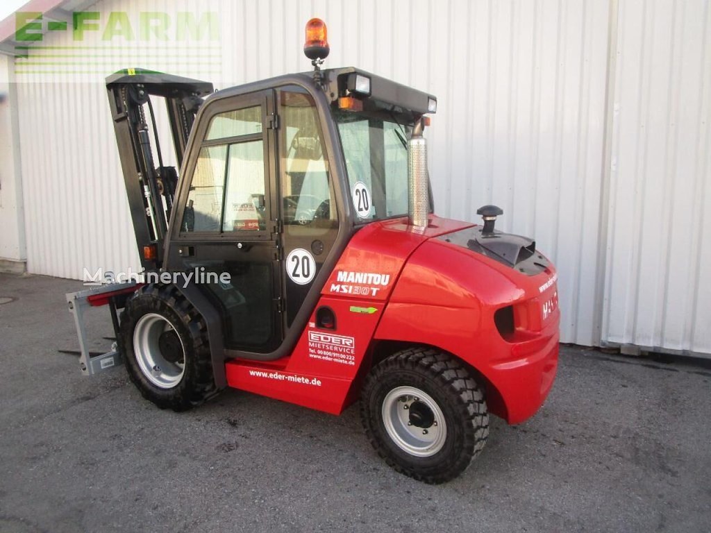 Manitou msi 30t4st3b dizel viljuškar
