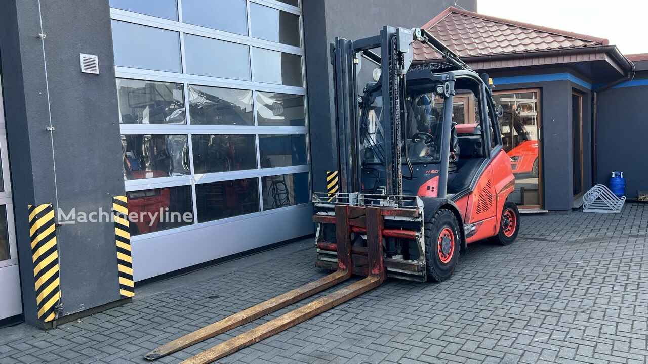 Linde H50T-02 (465) viljuškar na gas