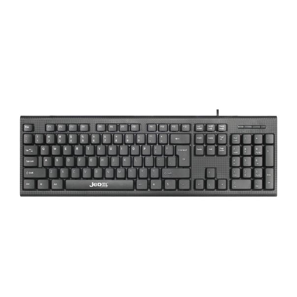 Tastatura kancelarijska K13 crna JEDEL