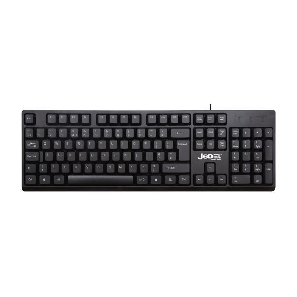 Tastatura kancelarijska K29 crna JEDEL