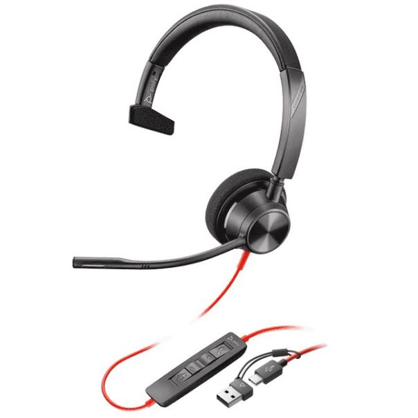 POLY Blackwire 3310 Mono USB-C Slušalice