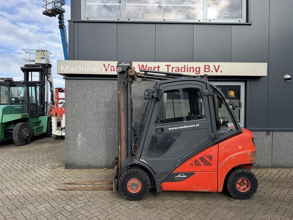 Linde H25D-02 Duplo 375 Sideshift dizel viljuškar