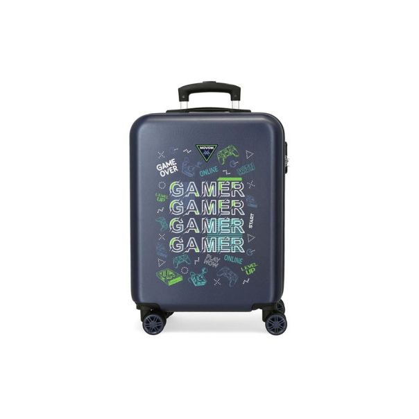 MOVOM GAMER dečiji kofer 55 cm - teget