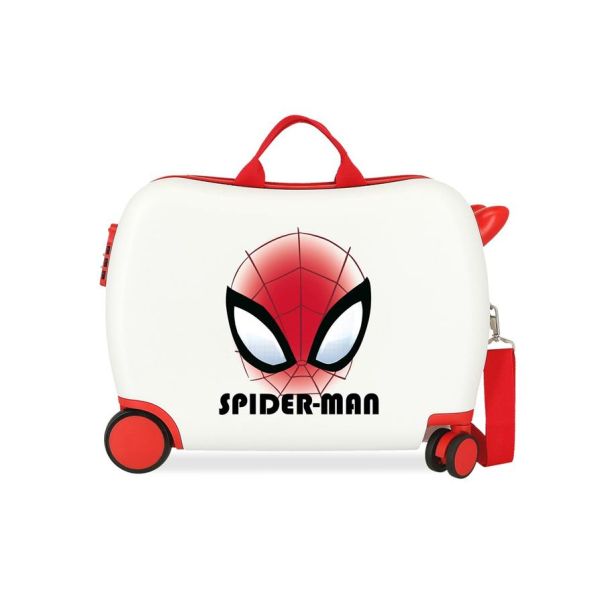 SPIDERMAN AUTHENTIC dečiji kofer na točkićima - bela