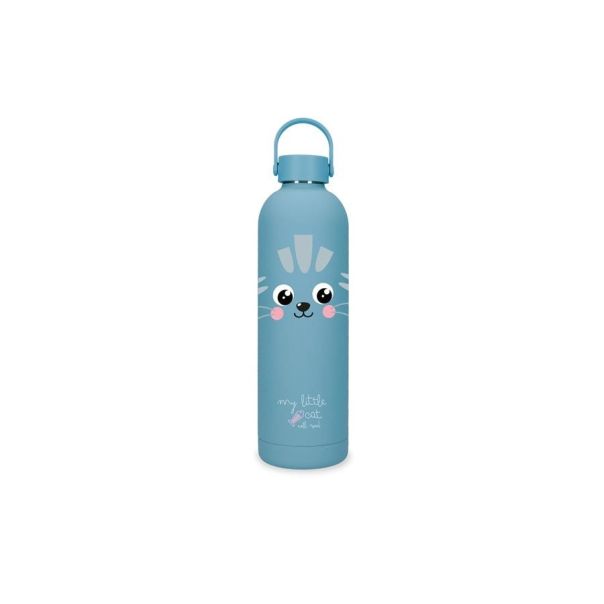ROLL ROAD HAPPY PETS dečiji termos 750 ml - perla plava