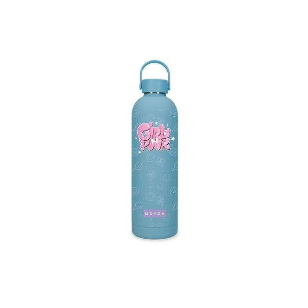 MOVOM GIRL POWER dečiji termos 750 ml - plava