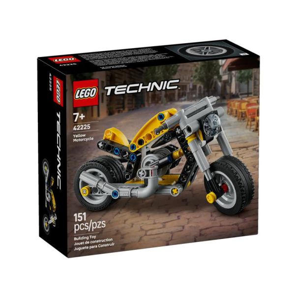 LEGO 42225 Žuti motocikl