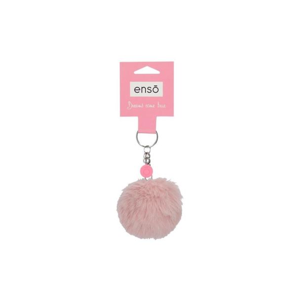 ENSO FLUFFY CHARMS dečiji privezak - powder pink