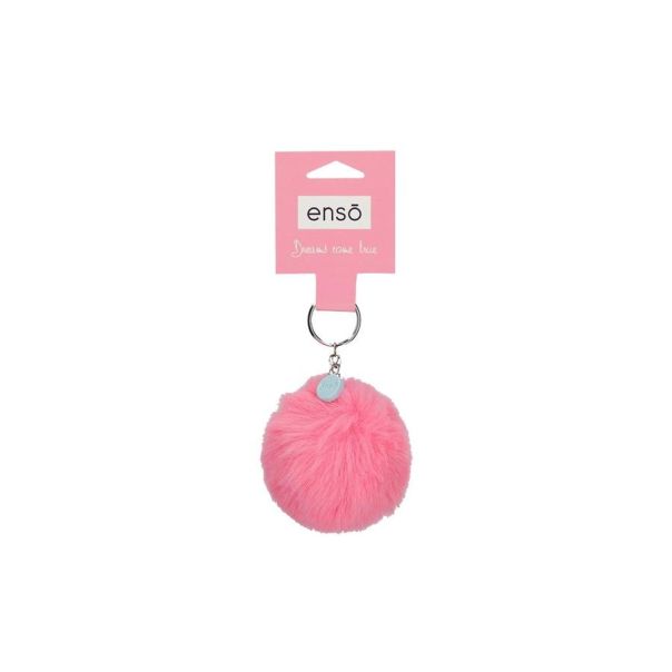 ENSO FLUFFY CHARMS dečiji privezak - pink