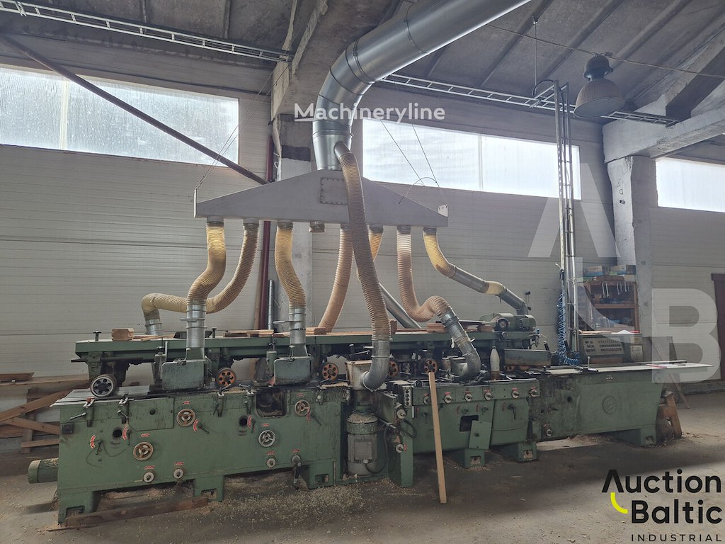 Prodaje se Michael Weinig (9-head four-sided planing machine) četverostranu rendisaljku na aukciji