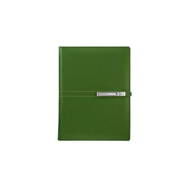 ALICANTE Agenda sa mehanizmom A5 SUPERIOR - kelly green