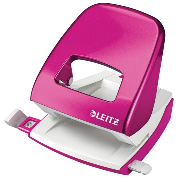 LEITZ Bušač 2 rupe do 30 listova NeXXt 50081223 metalik roze