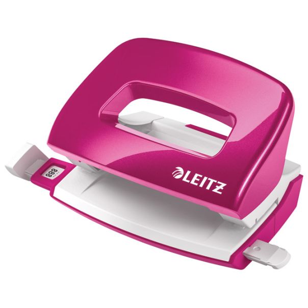 LEITZ Bušač 2 rupe do 10 listova mini NeXXt 50601223 roze