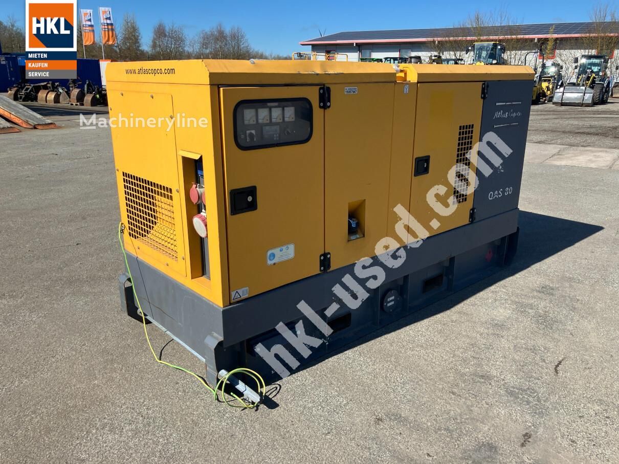 Atlas Copco QAS 80 PDS diesel generator