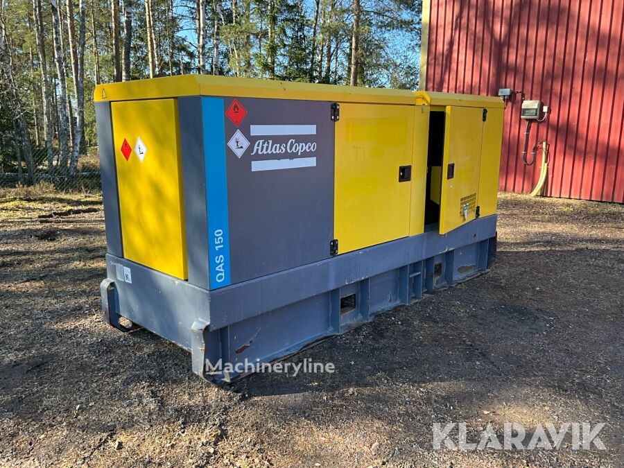 Prodaje se Atlas Copco QAS150 diesel generator na aukciji