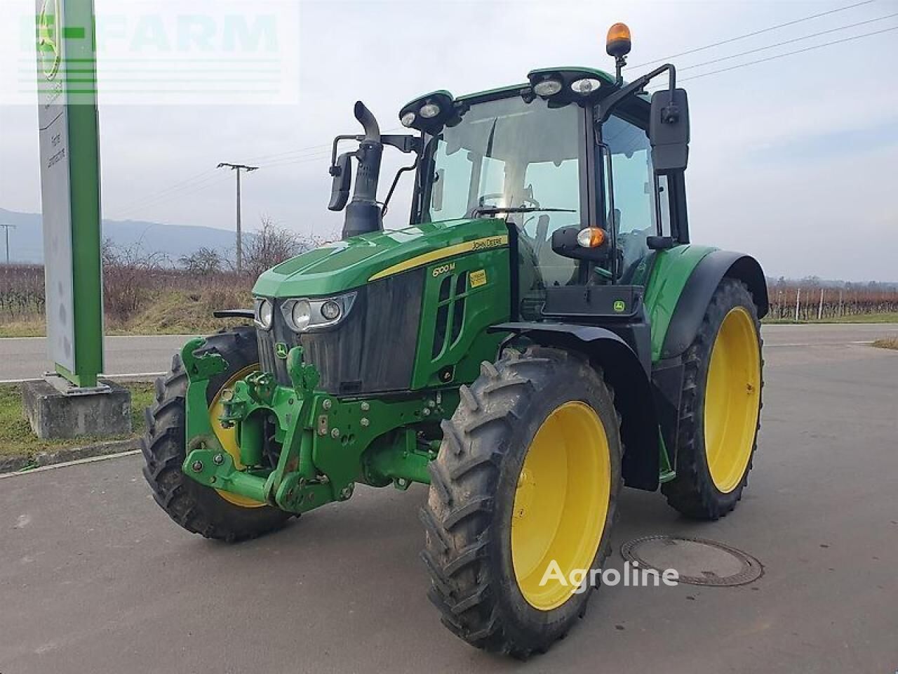 John Deere 6100m pq+ traktor točkaš