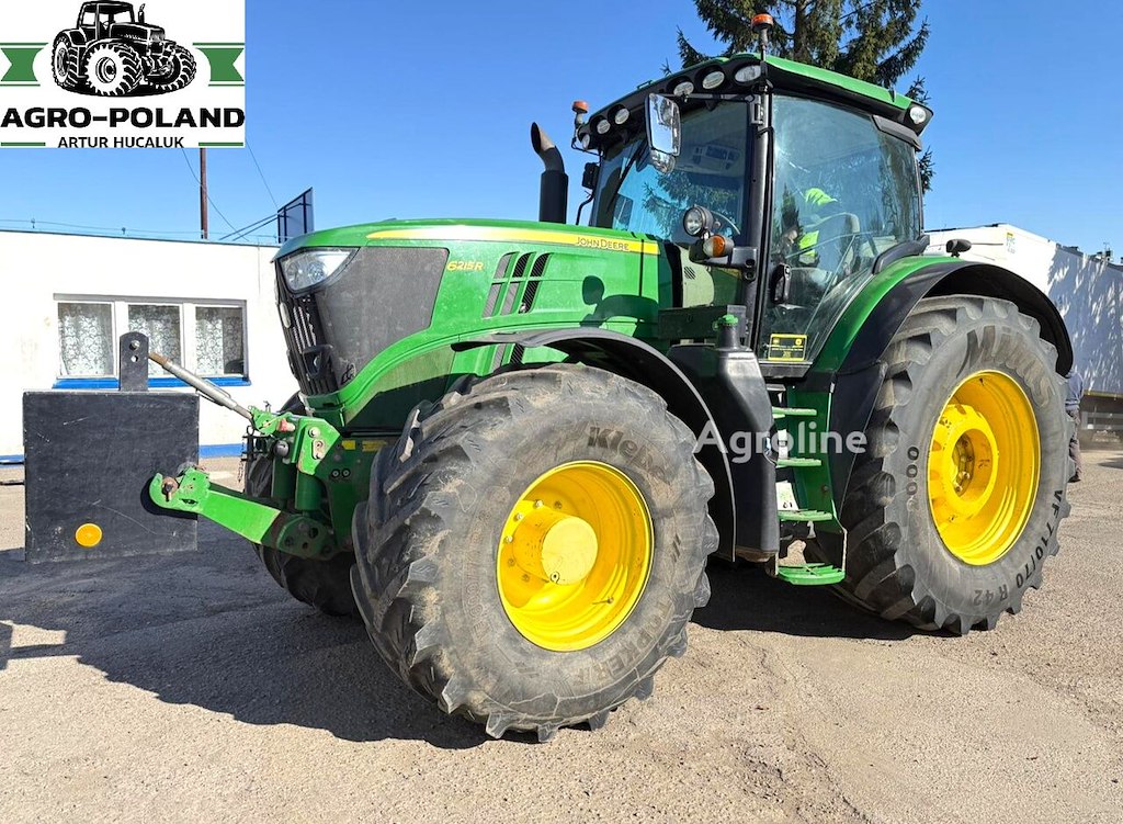 John Deere 6215 R traktor točkaš