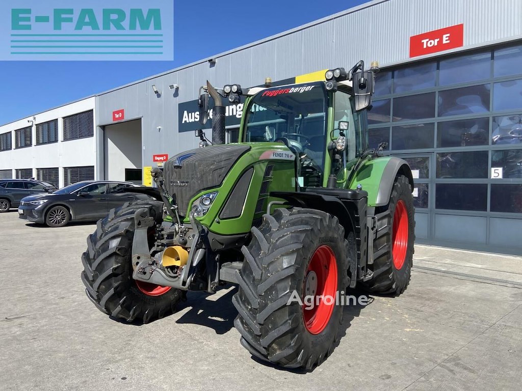 Fendt 716 s4 profi plus traktor točkaš