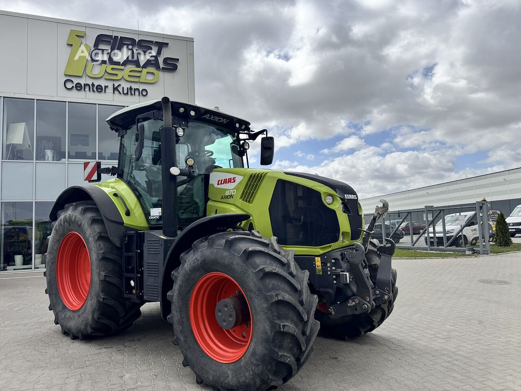Claas Axion 870 traktor točkaš