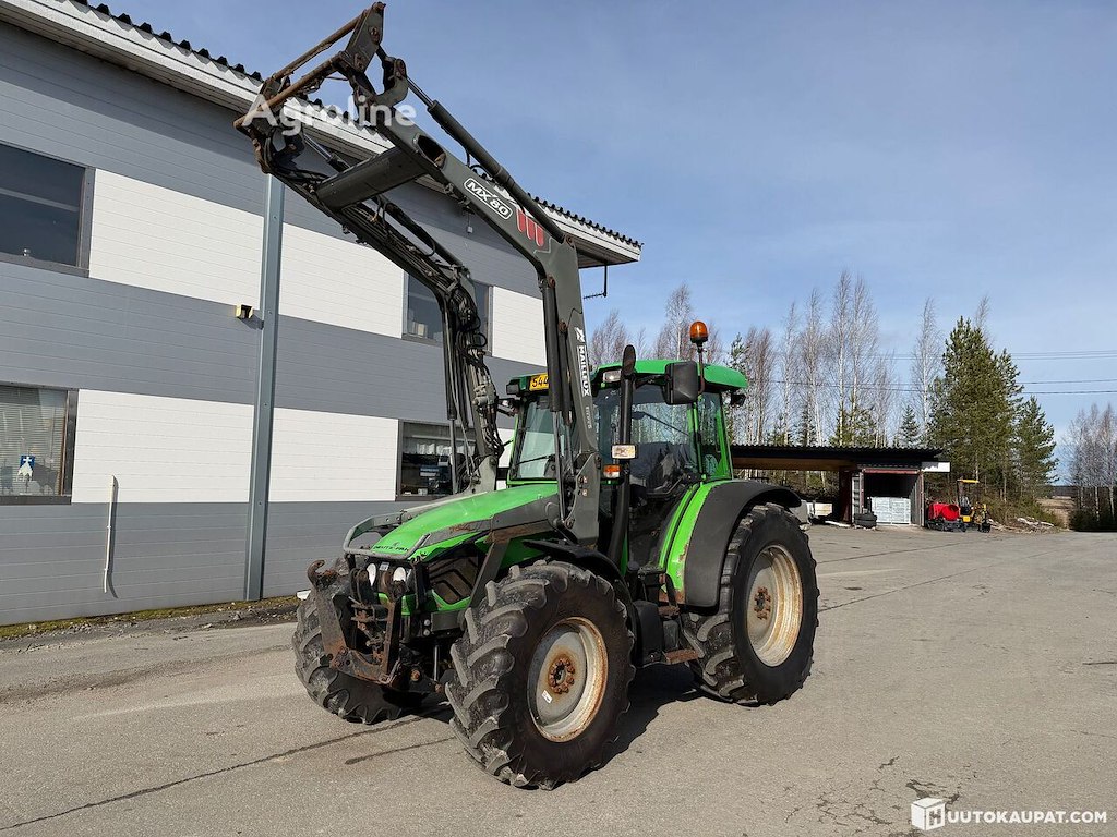 Prodaje se Deutz-Fahr Agroplus 85, 2000 front loader and front linkage with PTO., Alav traktor točkaš na aukciji