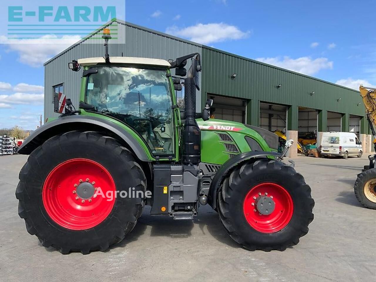 Fendt 718 power plus tractor (st26324) traktor točkaš