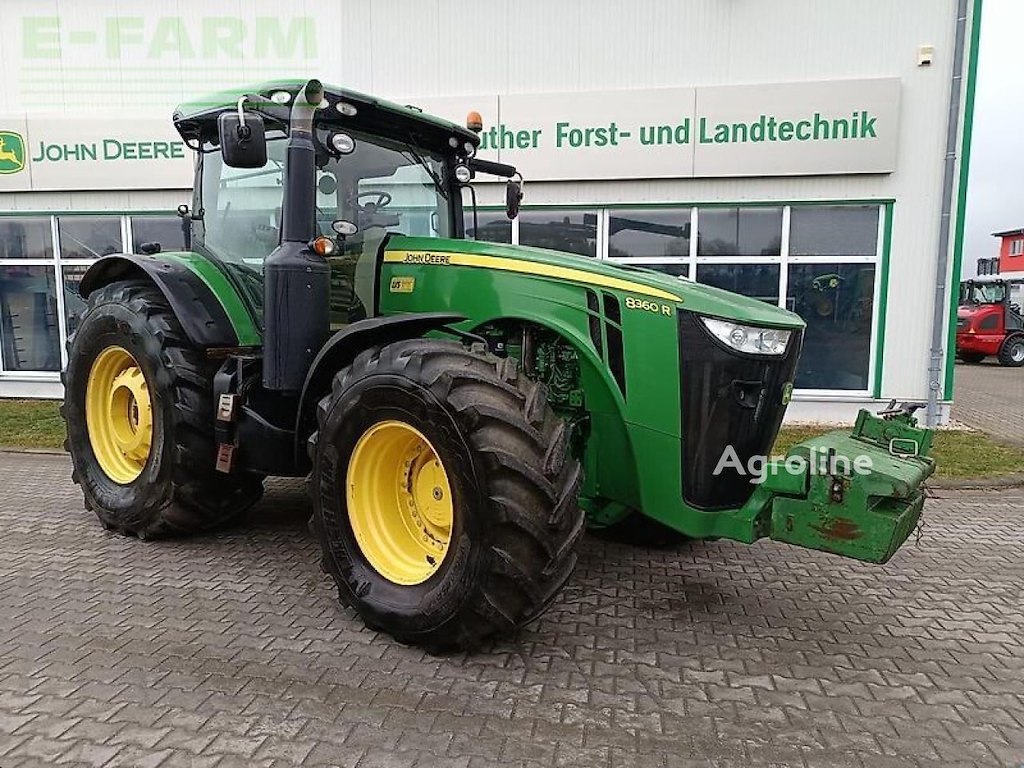 John Deere 8360r - neuer rumpfmotor traktor točkaš