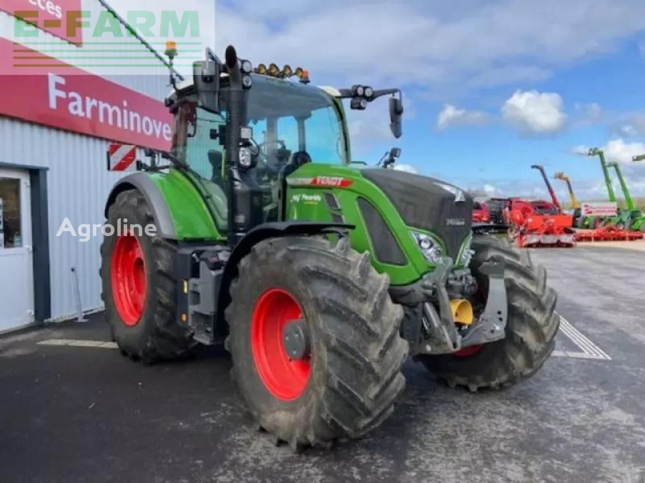 Fendt 724 vario profi + traktor točkaš