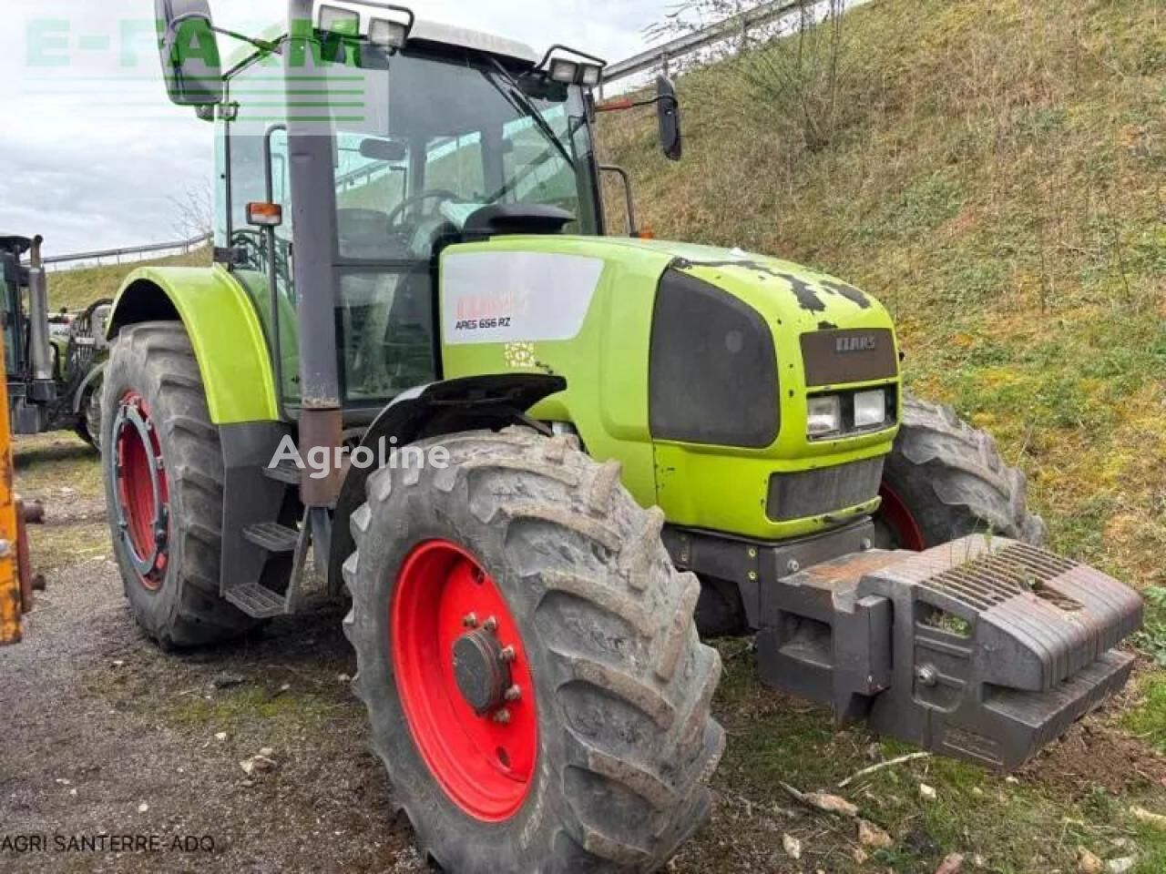 Claas ares 656 traktor točkaš