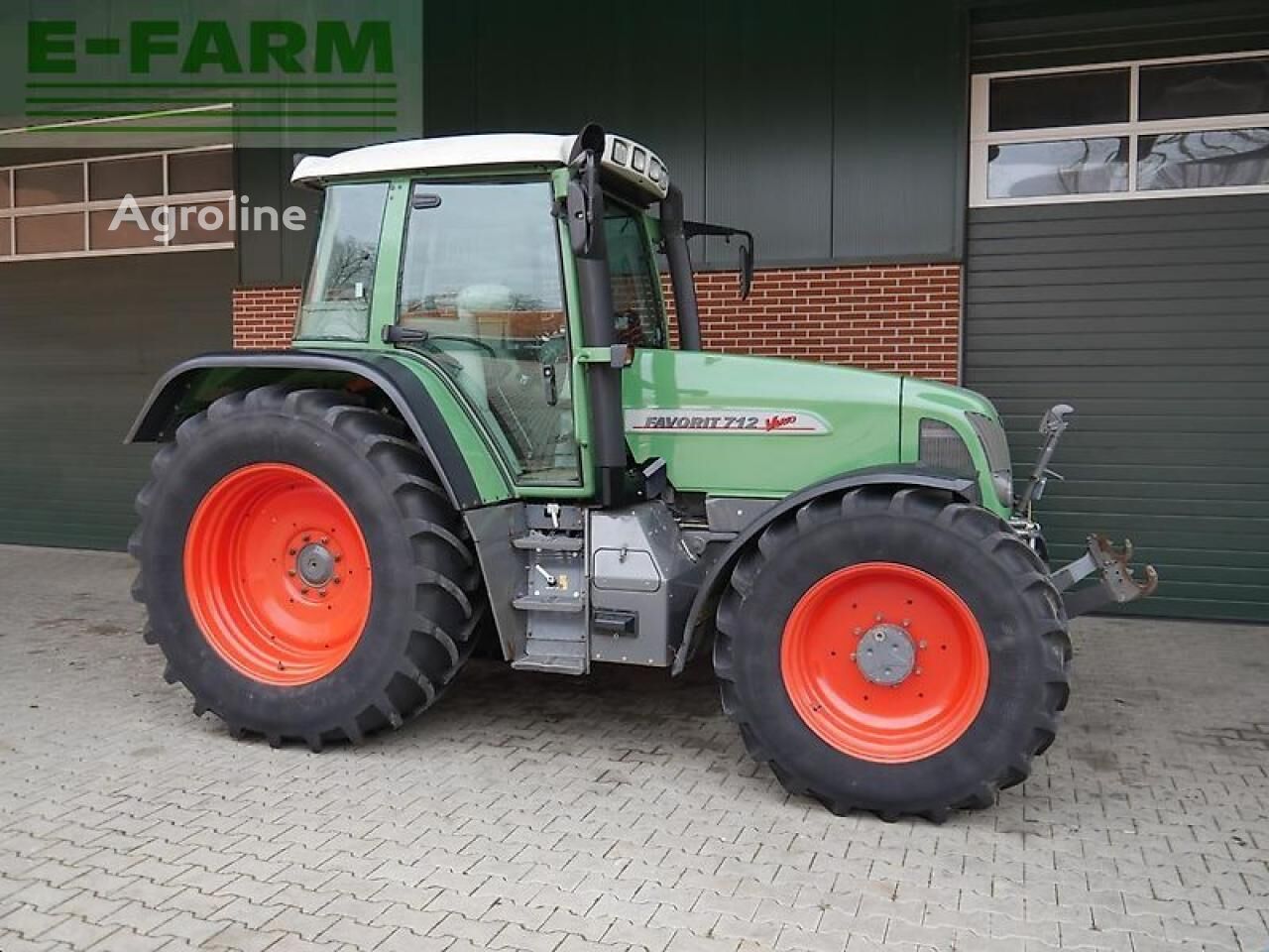 Fendt favorit 712 traktor točkaš