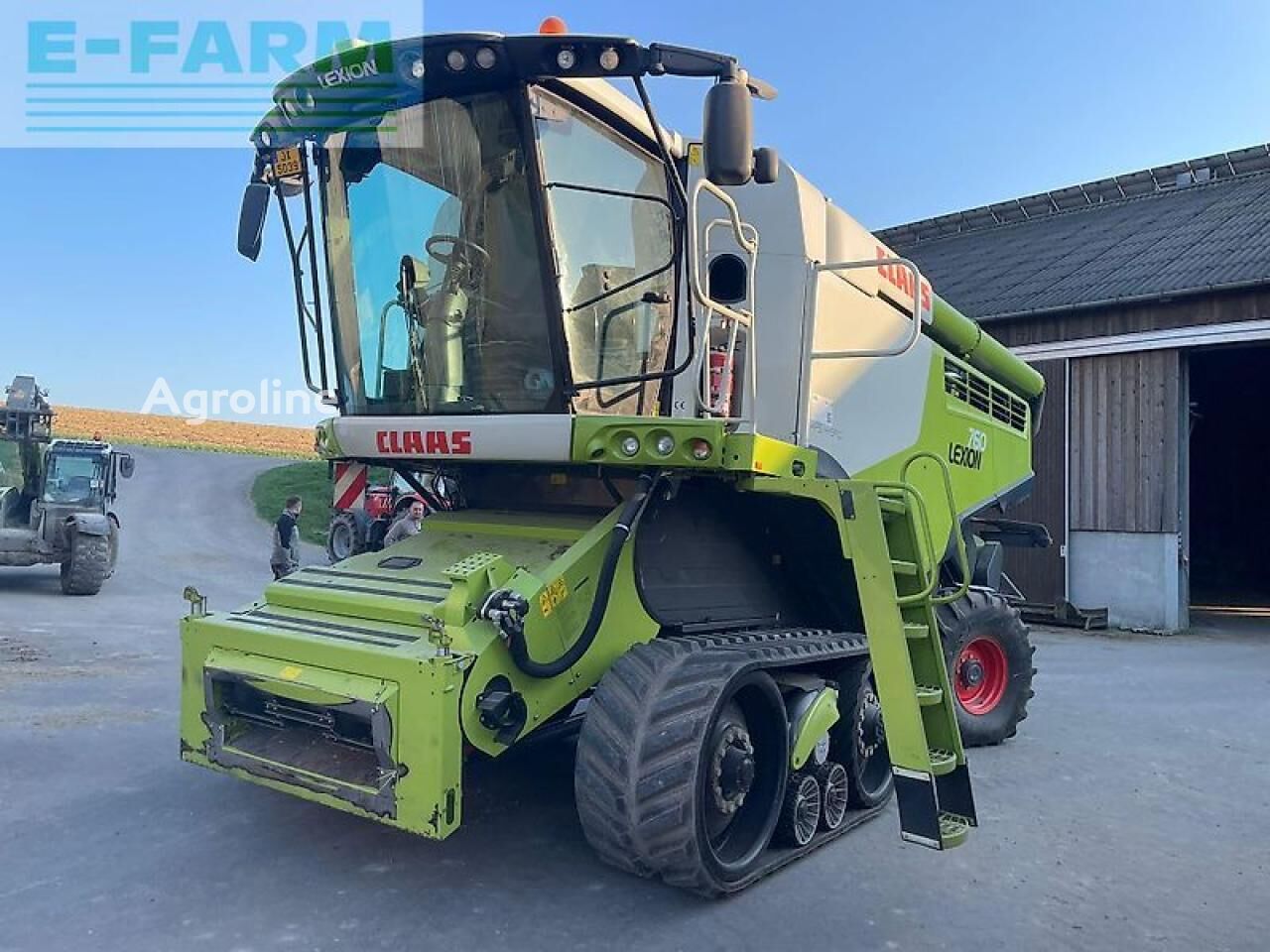Claas 760 Terra Trac kombajn za žito