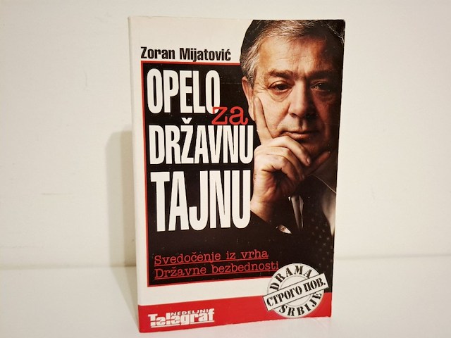Opelo za državnu tajnu - Zoran Mijatović