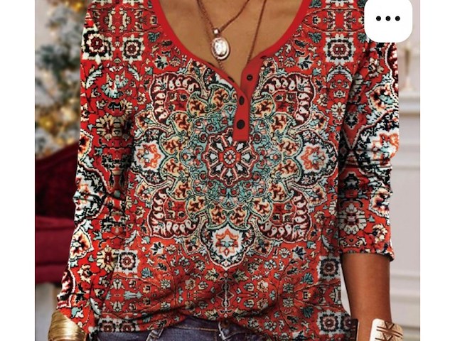 Boho Mandala Duks bluza sa kapuljacom