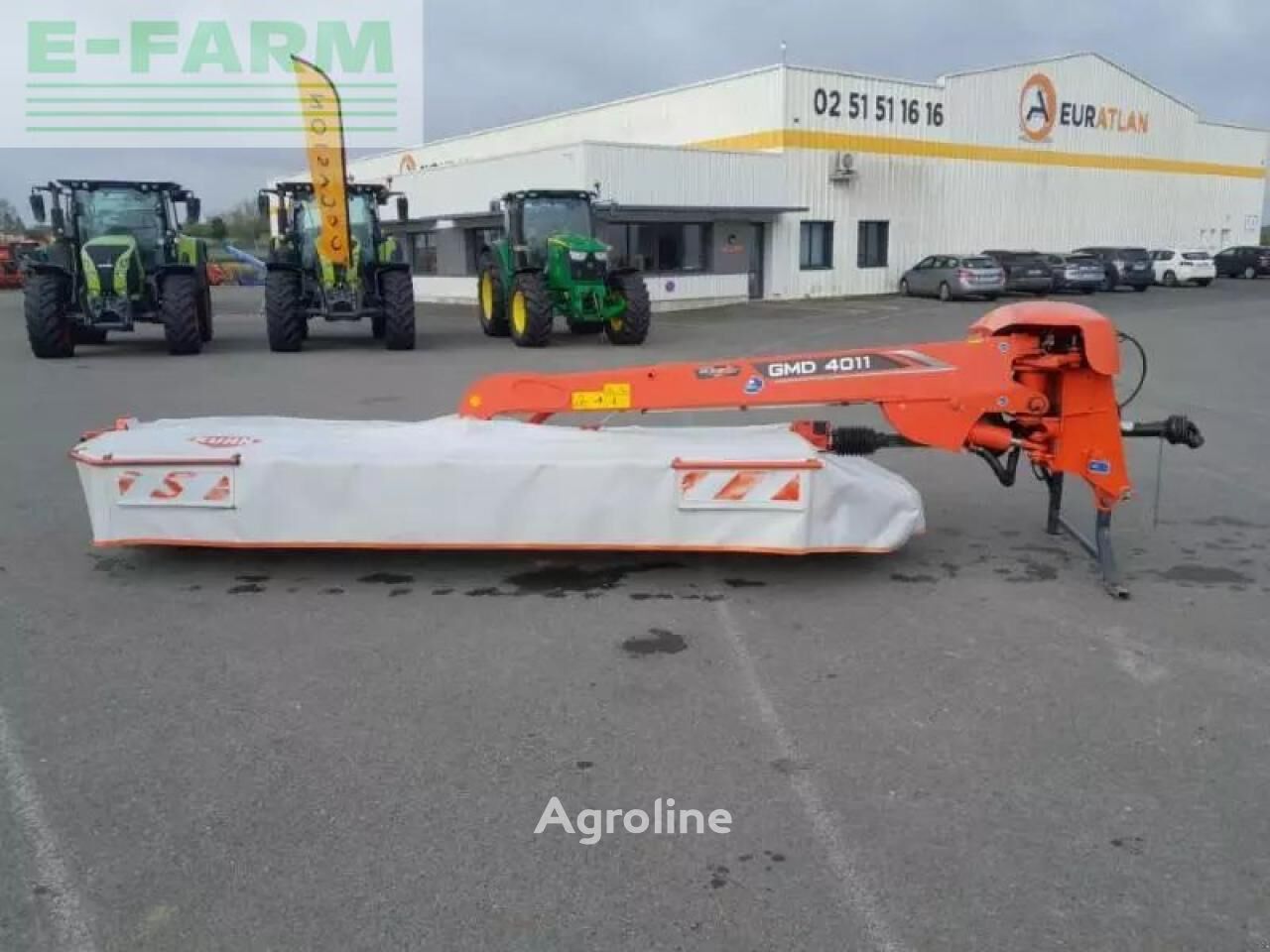 Kuhn gmd4011ff rotaciona kosilica