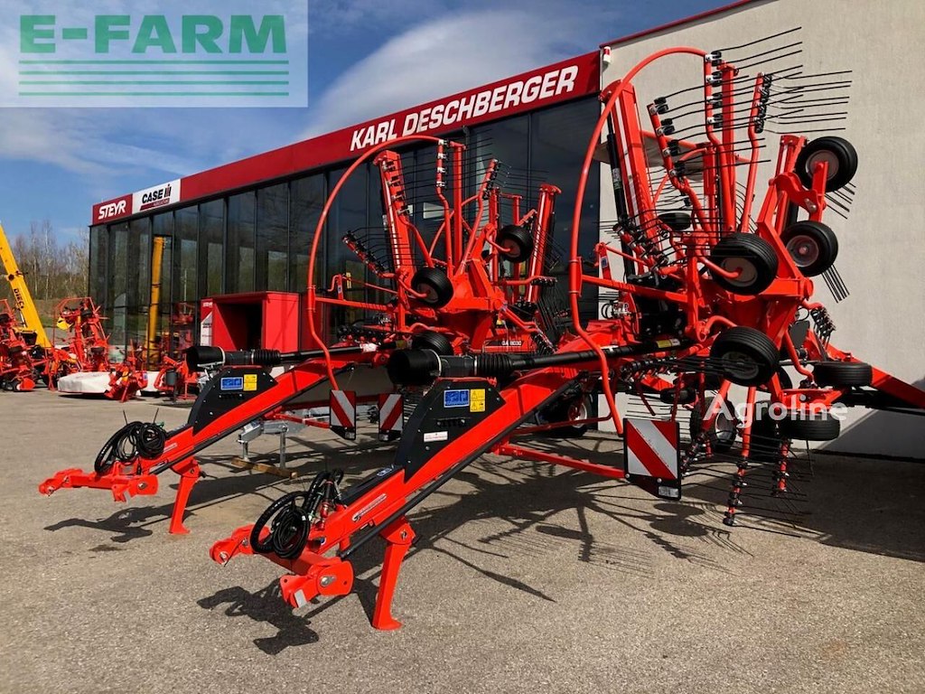 Kuhn ga 8030 zweikreiselschwader prevrtač sena