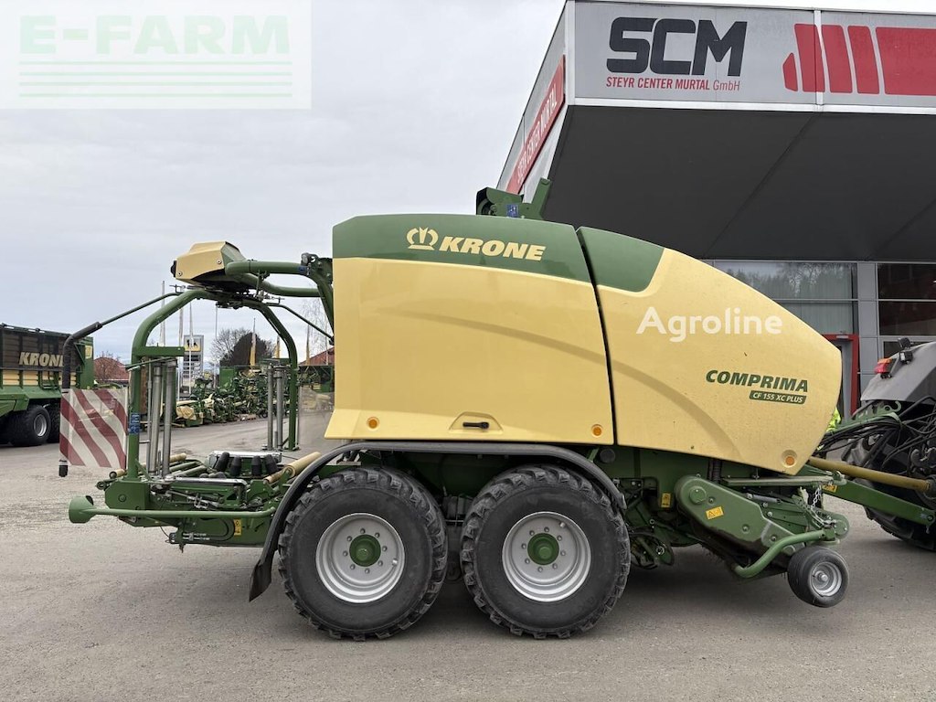 Krone comprima cf155 xc plus balirka za četvrtaste bale