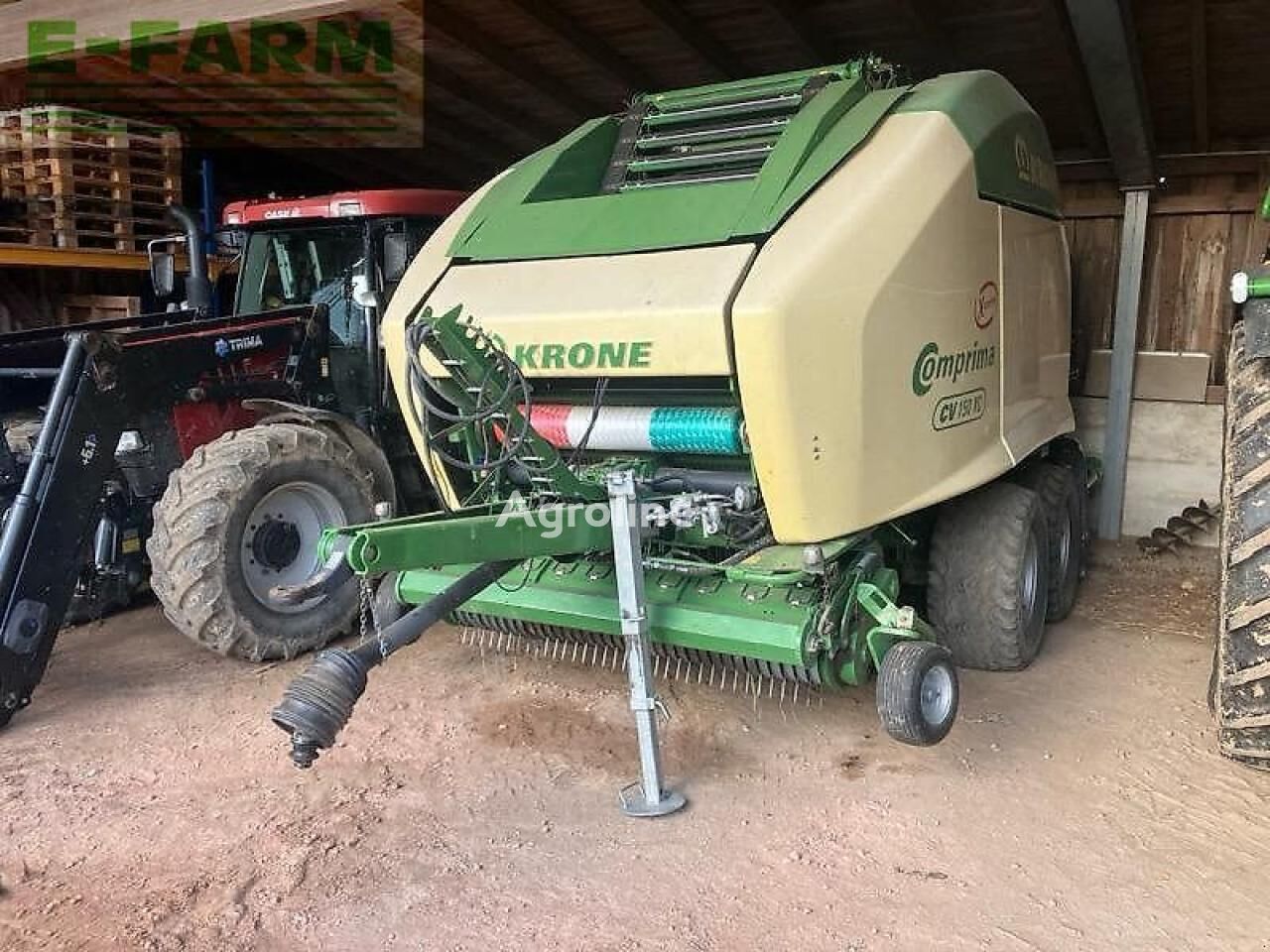 Krone gebr. comprima cv150xc presse balirka za četvrtaste bale