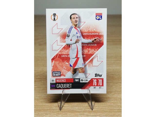 Match Attax 2024/25 356 Maxence Caqueret