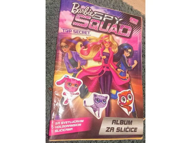 BARBIE SPY SQUAD ALBUM ZA SLIČICE
