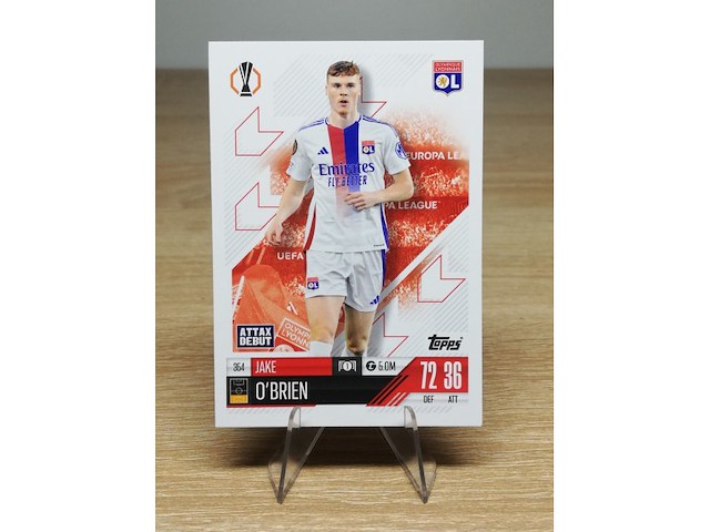 Match Attax 2024/25 354 Jake O`Brien