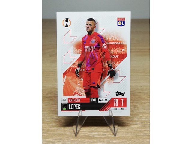 Match Attax 2024/25 353 Anthony Lopes